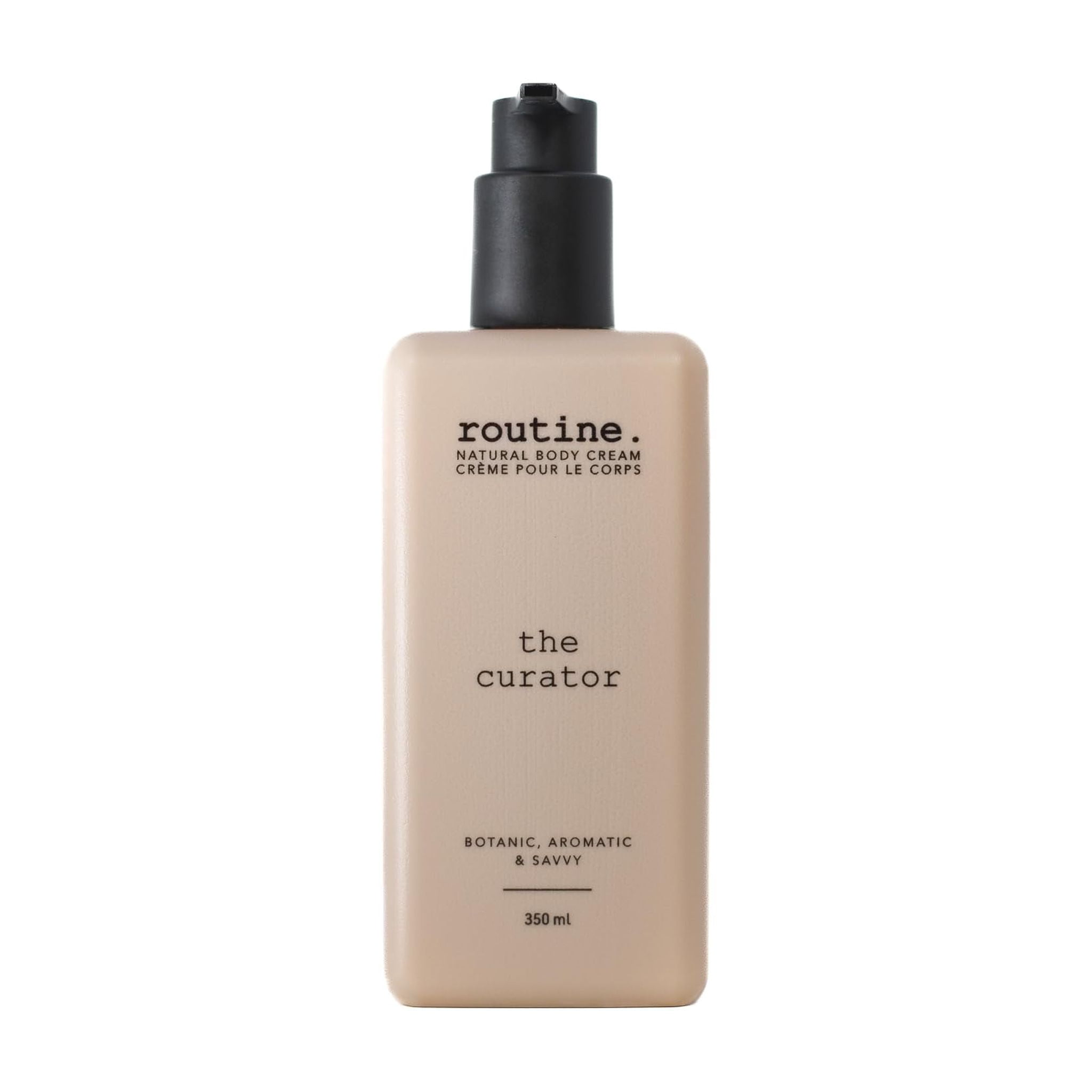 Routine | The Curator TSF6 350ml Natural Body Cream. Eucalyptus ...