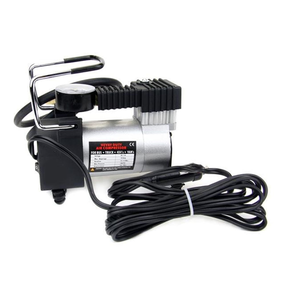 Mini Portable DC12V Air Compressor Tire Inflator Car Pump Single ...