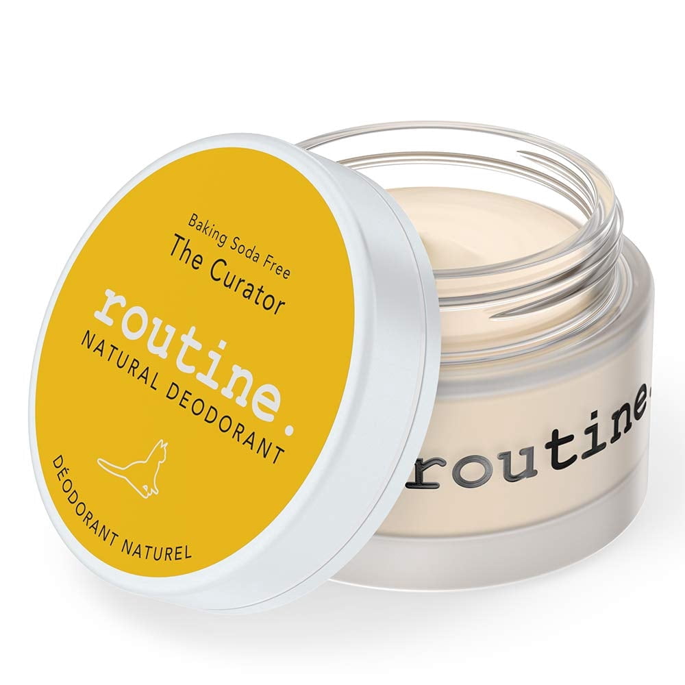 Routine Natural Deodorant Jar - The Curator - 58 g Pack of 3 - Walmart.com
