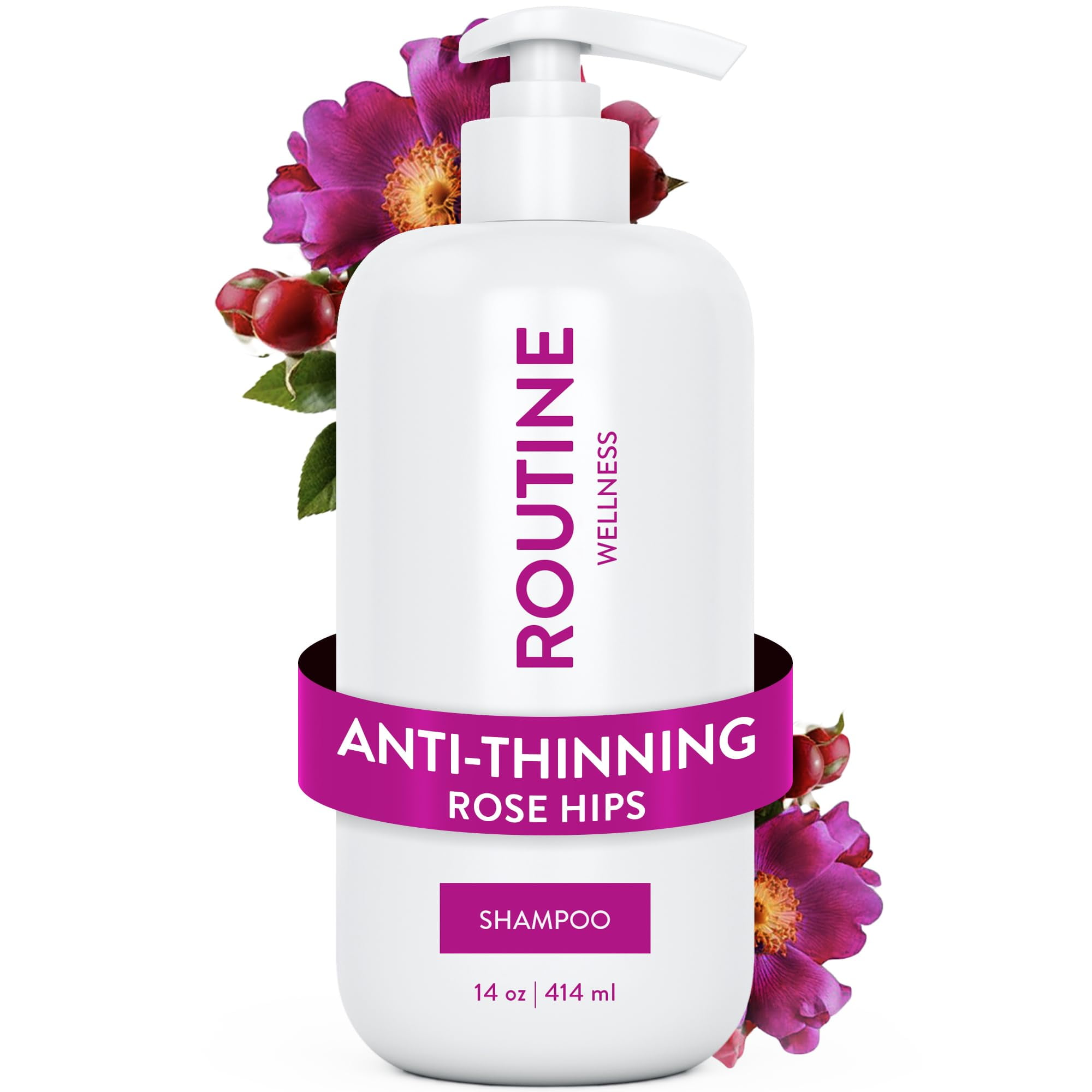 Routine Wellness Anti-Thinning Shampoo JKF25 for Thinning Hair - Biotin ...