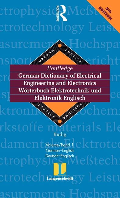 Routledge Bilingual Specialist Dictionar Routledge German Dictionary of ...