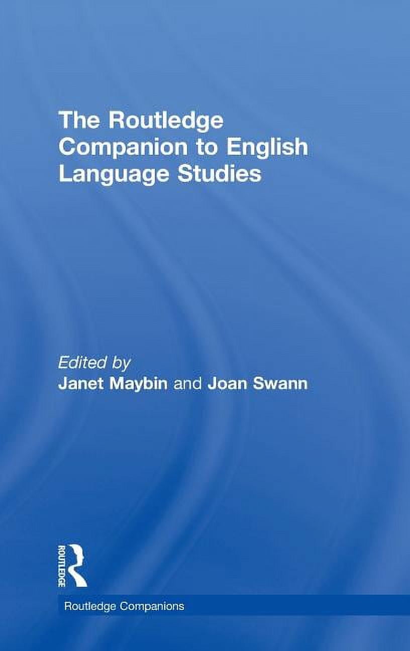 Routledge Companions The Routledge Companion to English Language ...