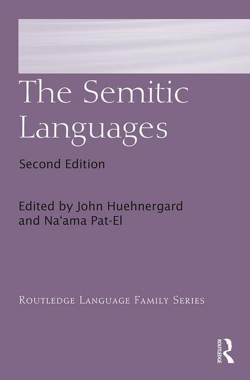 Routledge Language Family The Semitic Languages, (Hardcover) - Walmart.com