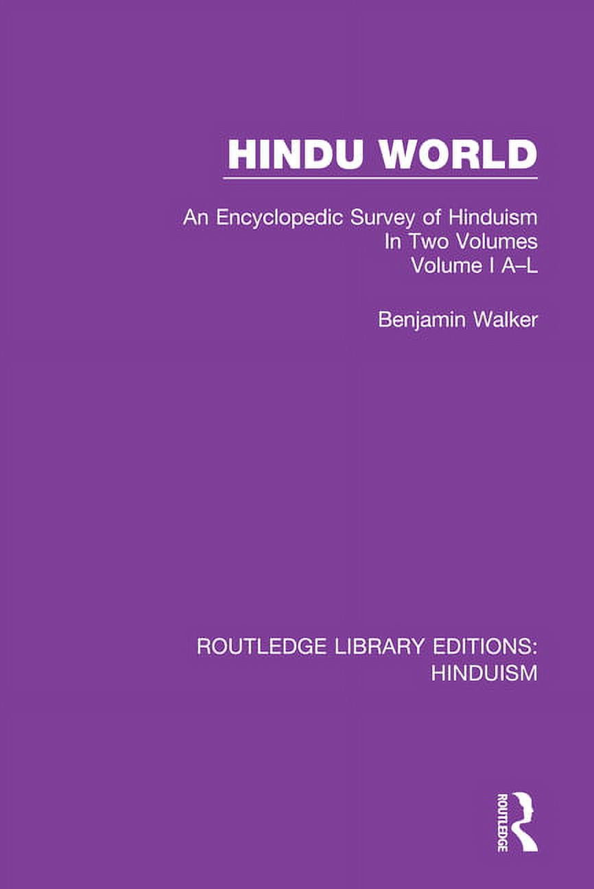 Routledge Library Editions: Hinduism Hindu World: An Encyclopedic ...