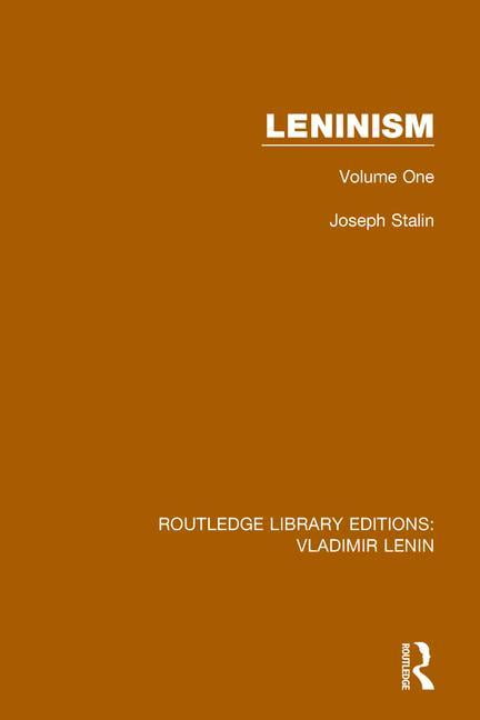 Routledge Library Editions: Vladimir Len Leninism: Volume One, Book 4 ...