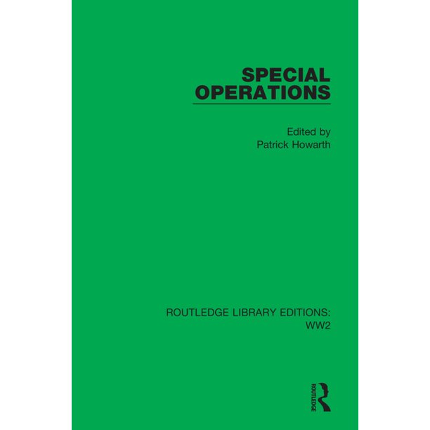 Routledge Library Editions: Ww2 Special Operations, (Paperback ...
