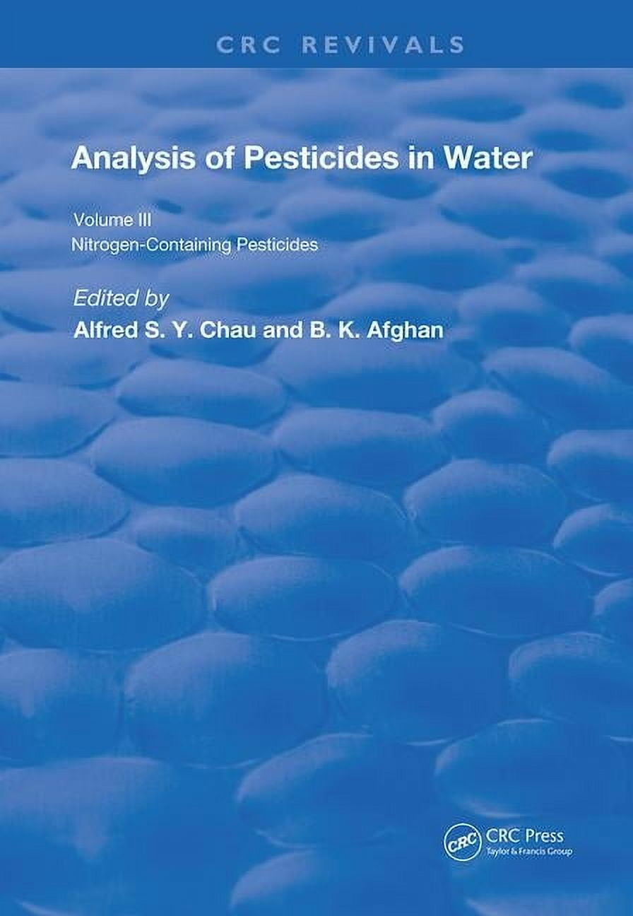 Routledge Revivals Anal of Pest in Water Anal Nitrogen Cont Pest, Book ...