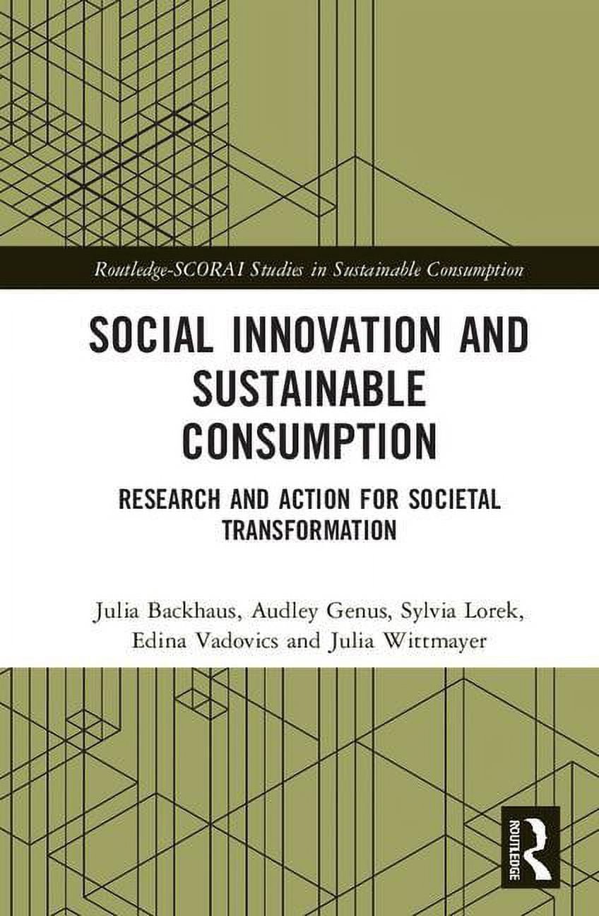 Routledge-Scorai Studies in Sustainable Social Innovation and ...