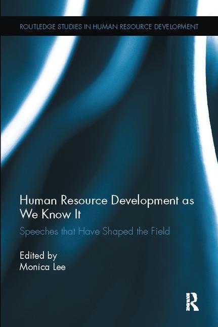 Routledge Studies in Human Resource Deve Human Resource Development as ...