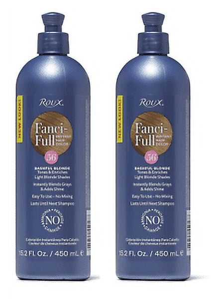 Roux Fanci-Full Instant Hair Color Rinse, 56 Bashful Blonde, 15.2 Oz (2 ...