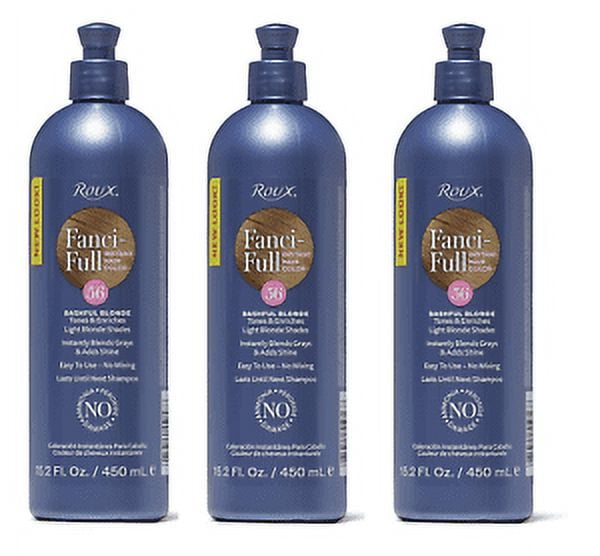 Roux Fanci-Full Instant Hair Color Rinse, 56 Bashful Blonde, 15.2 Oz (3 ...