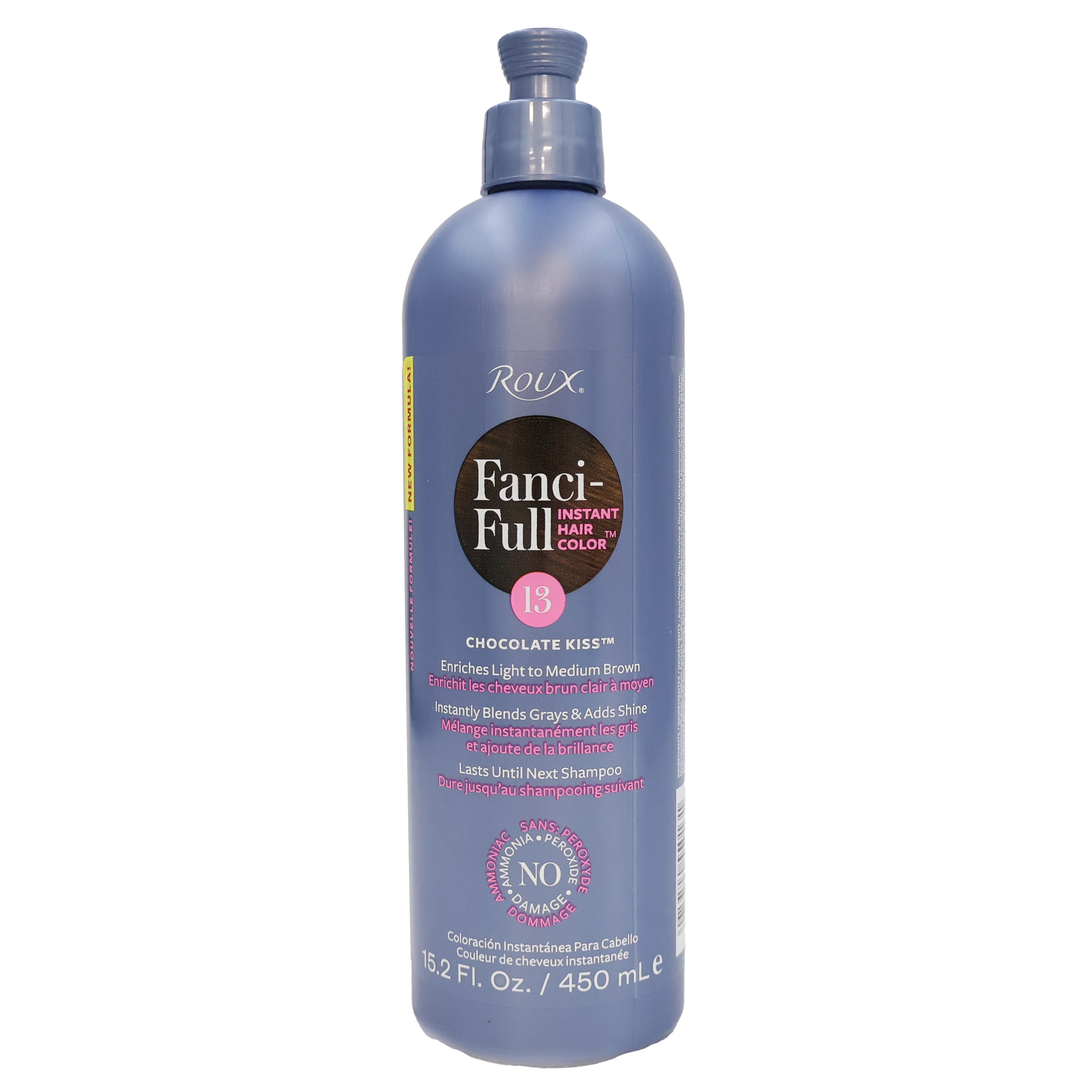 Roux Fanci-Full Rinse 13 Hair Color, Chocolate Kiss, 15.2 Oz., Pack of 12 - Walmart.com