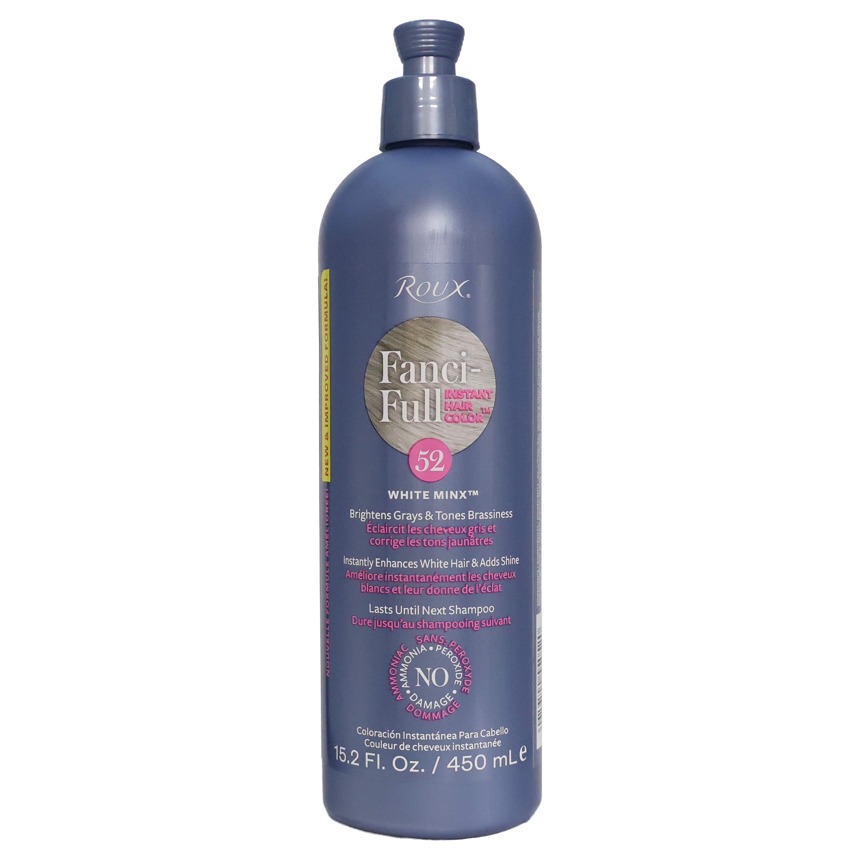 Roux Fanci Full Rinse 52 White Minx, 15 Oz., Pack of 6 - Walmart.com
