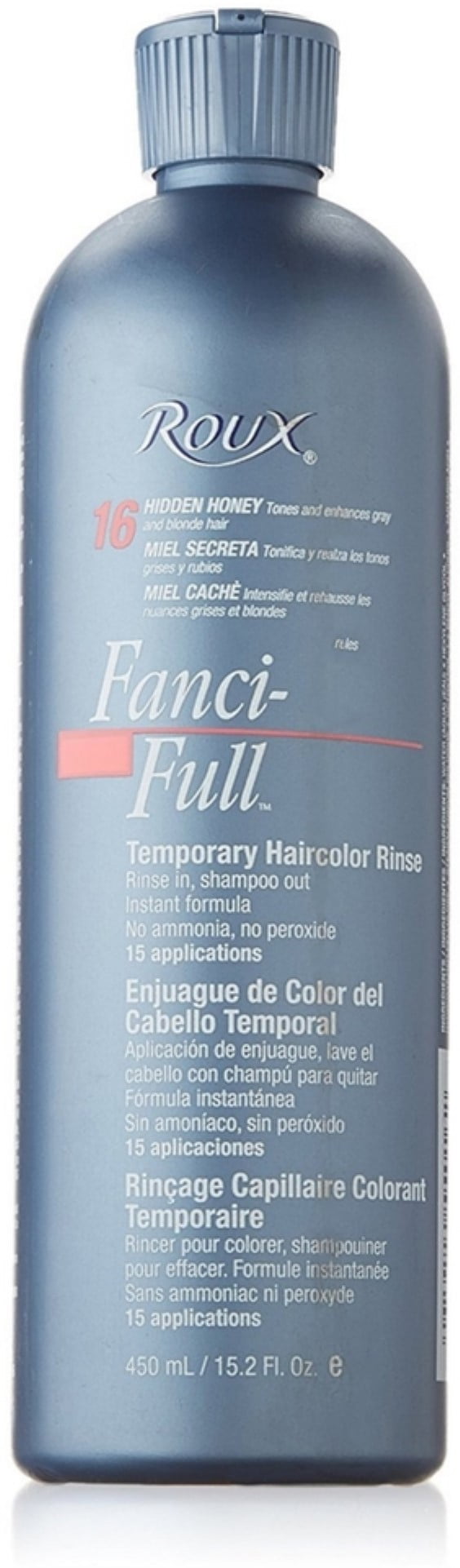 Roux Fanci-Full Temporary Hair Color Rinse, Hidden Honey, Styling in ...