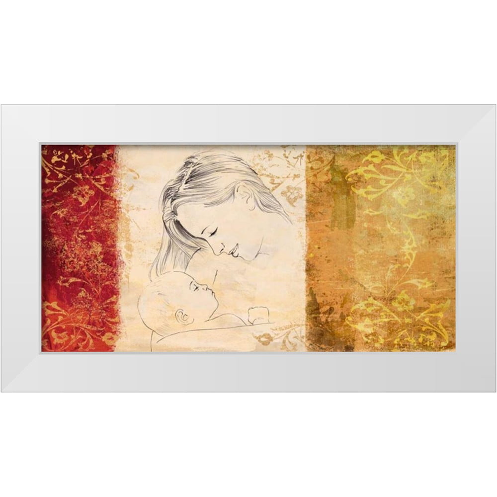 Roux, Simon 14x9 White Modern Wood Framed Museum Art Print Titled ...
