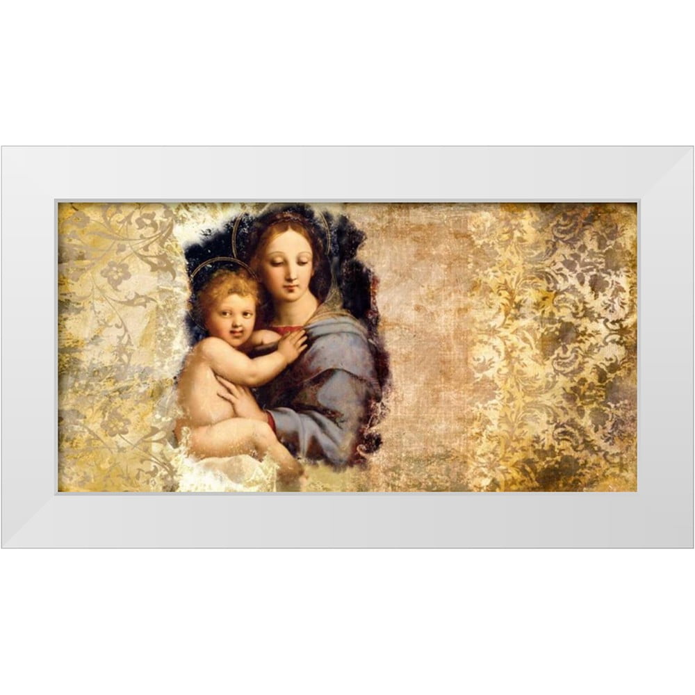 Roux, Simon 18x11 White Modern Wood Framed Museum Art Print Titled ...