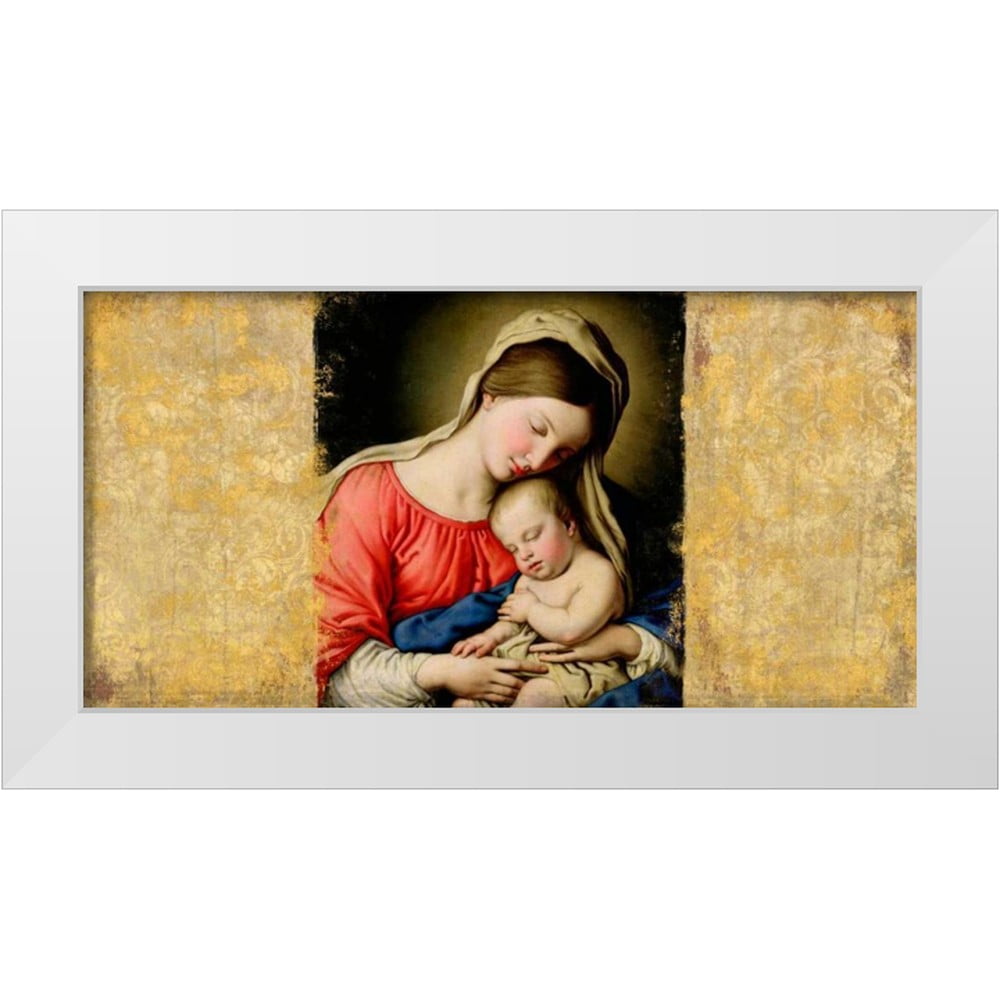 Roux, Simon 32x18 White Modern Wood Framed Museum Art Print Titled ...