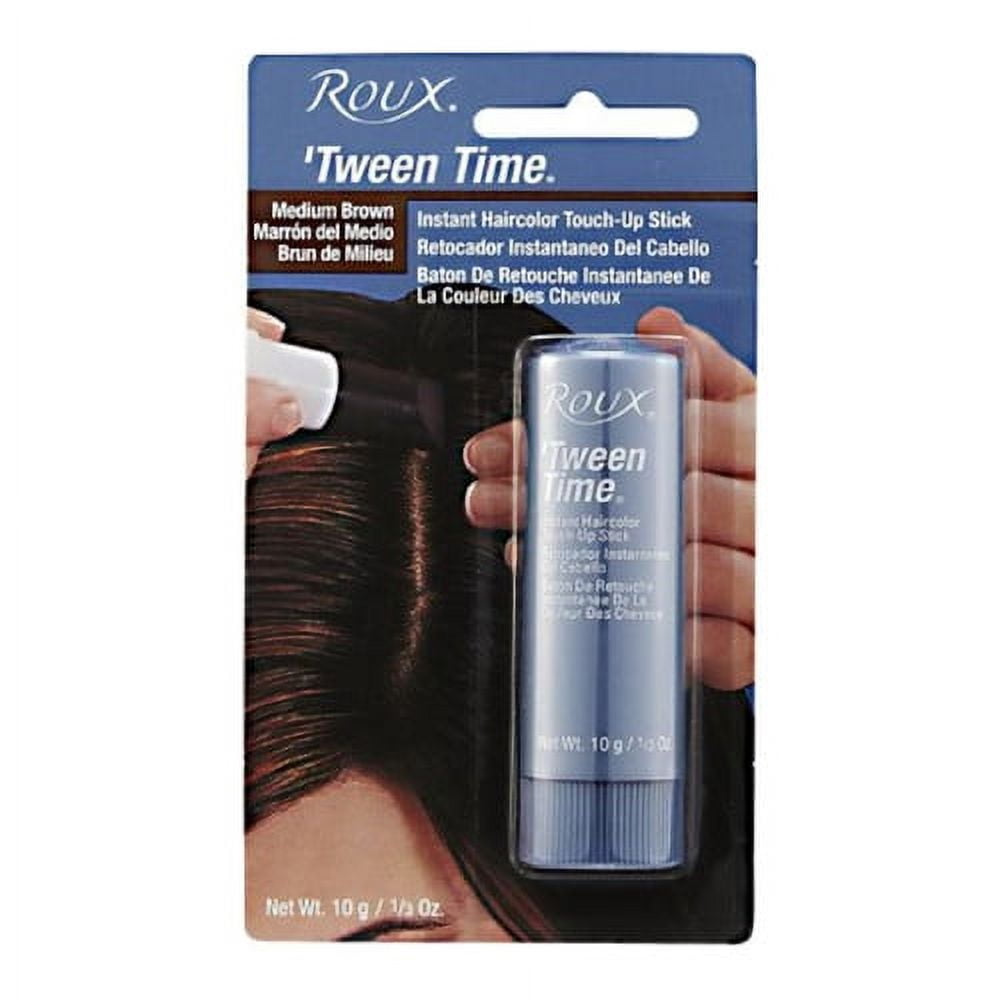Roux Tween Time Hair Color Crayon Instant Root Concealer Medium Brown ...