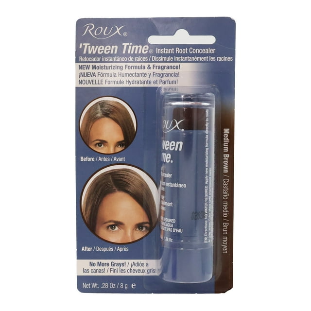 Roux Tween Time Touch Up Stick Medium Brown - Walmart.com