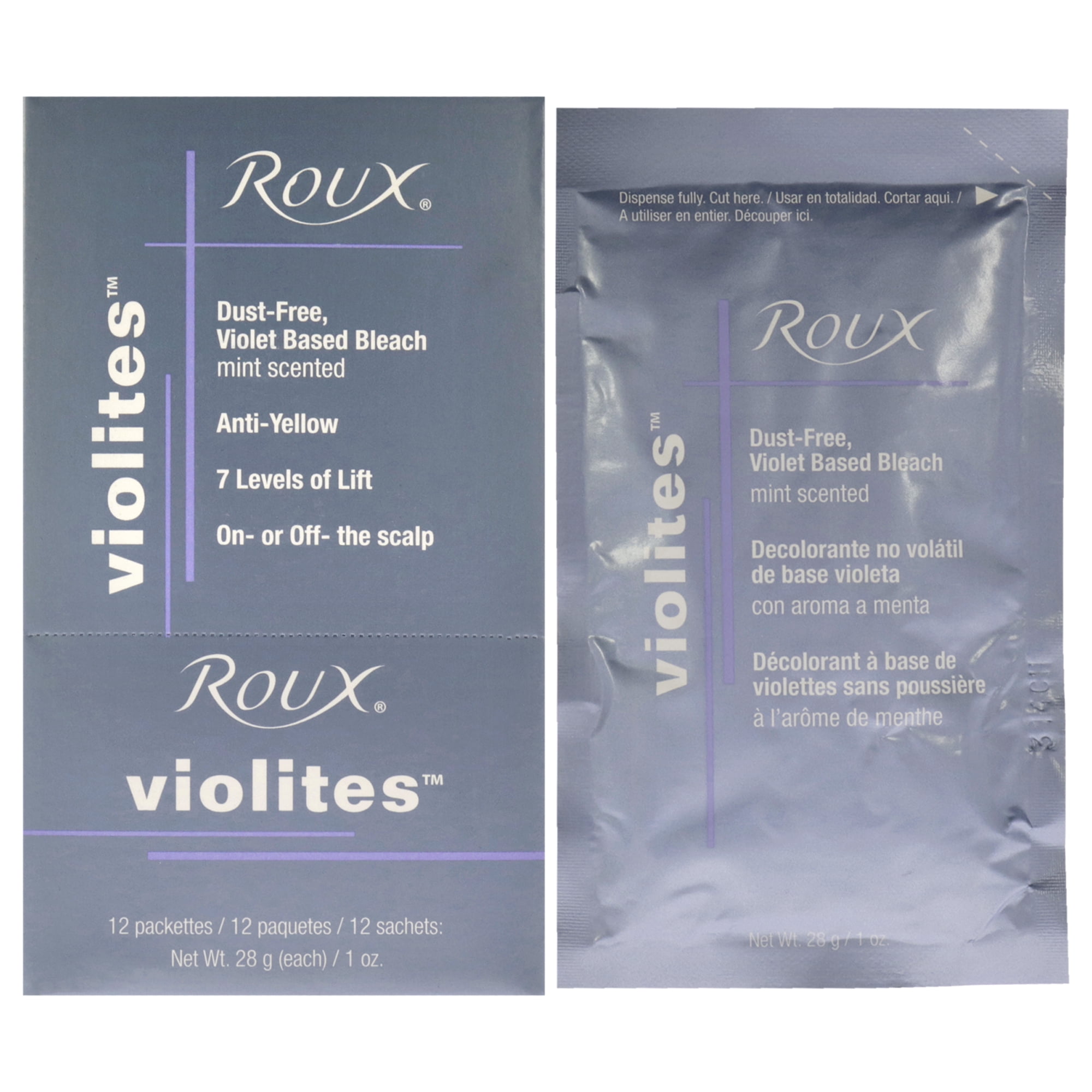 Roux Violites Bleach Packette , 12 x 1 oz Bleach - Walmart.com
