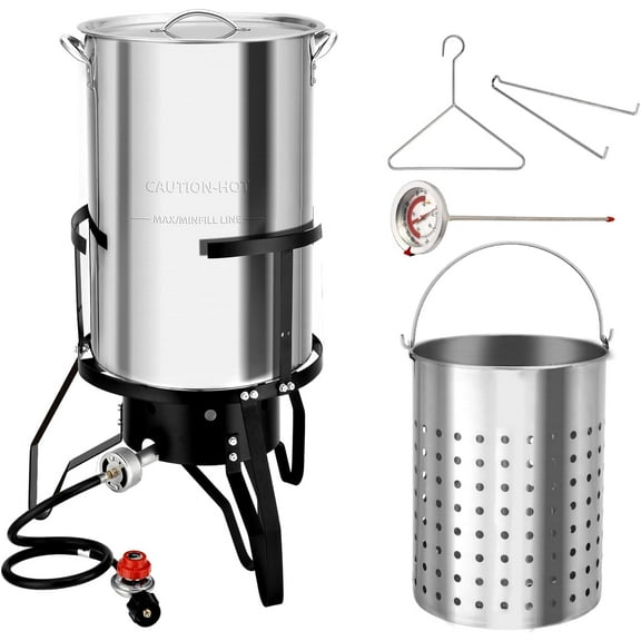Loco Cookers 30qt SmartTemp Propane Turkey Fryer - Walmart.com