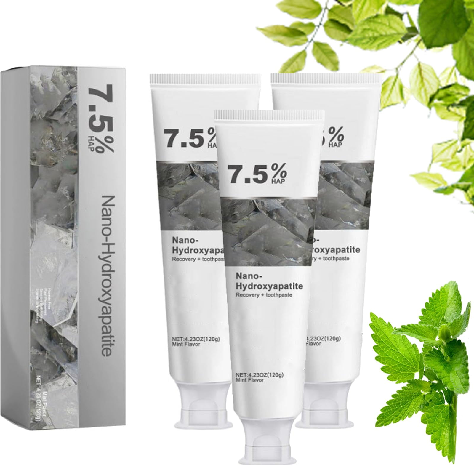 Rovaxz Toothpaste, Rovaxz Nano Hydroxyapatite Toothpaste, Deep ...