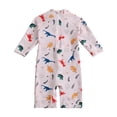 Rove Studio Boys Dinosaur UPF 50+ One-Piece Rash Guard, Long Sleeve Sun ...