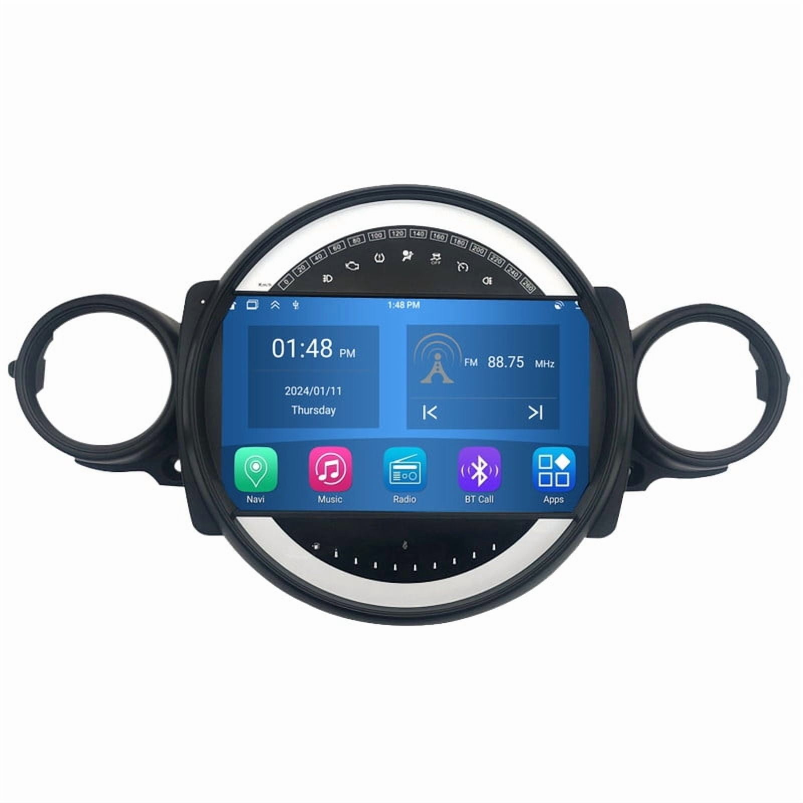 RoverOne 4+64GB Car Stereo CarPlay GPS Navigation Bluetooth for BMW ...