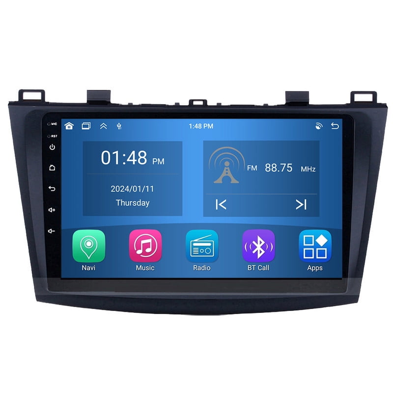 RoverOne 4+64GB Car Stereo CarPlay GPS Navigation Bluetooth for Mazda 3 ...