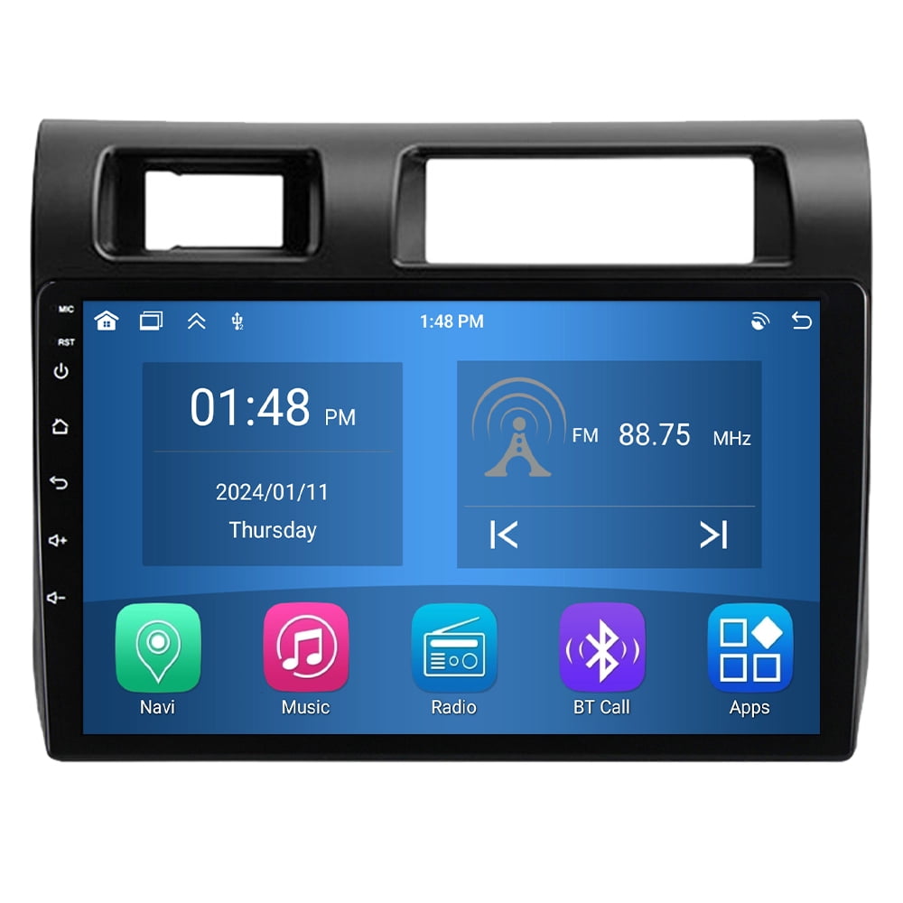 RoverOne 4+64GB Car Stereo CarPlay GPS Navigation Bluetooth for Toyota ...