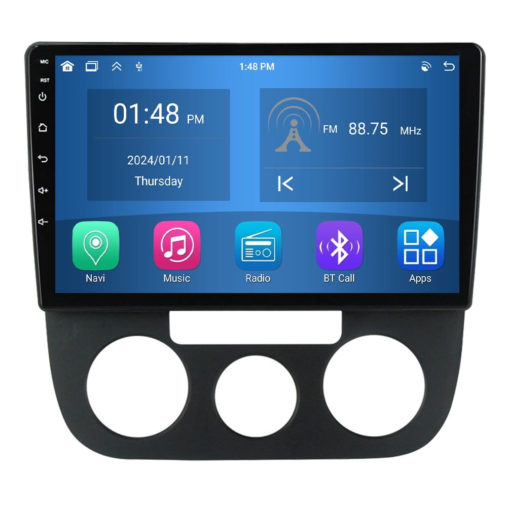 RoverOne 4+64GB Car Stereo CarPlay GPS Navigation Bluetooth for ...