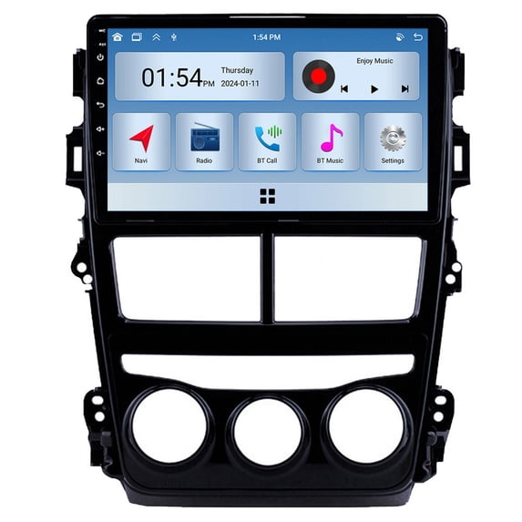 RoverOne 6+128G Android Car Stereo Bluetooth Carplay GPS for Toyota ...