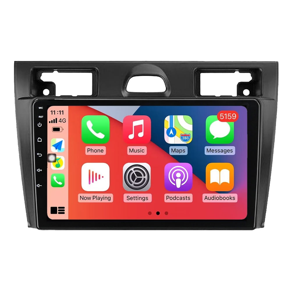 RoverOne Car Stereo CarPlay Android Auto for Ford Fiesta Mk VI 5 Mk5 ...