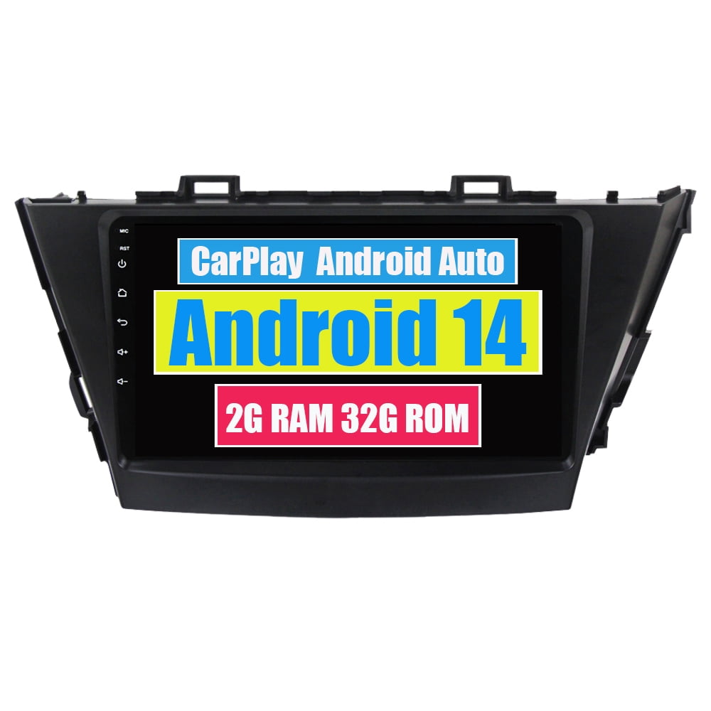RoverOne Car Stereo CarPlay Android Auto for Toyota Prius Plus V Alpha ...