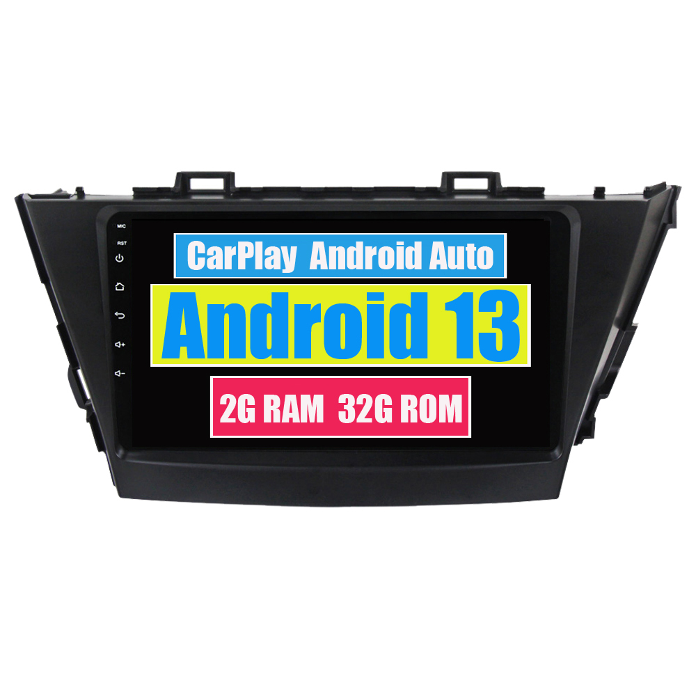RoverOne Car Stereo CarPlay Android Auto for Toyota Prius Plus V Alpha ...