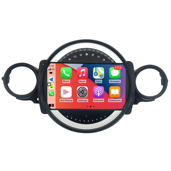 2007-2014 BMW MINI Cooper R56 R60 CarPlay Android Auto GPS Navigation ...