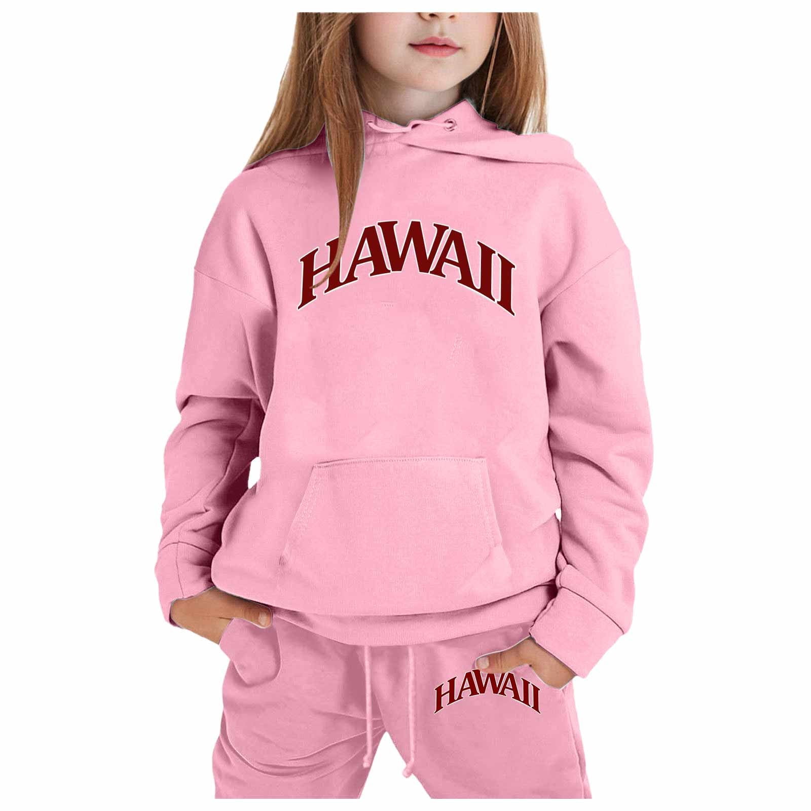 Rovga 3-4 Years Toddler Girl Clothes Long Sleeve Solid Color Tops Warm ...