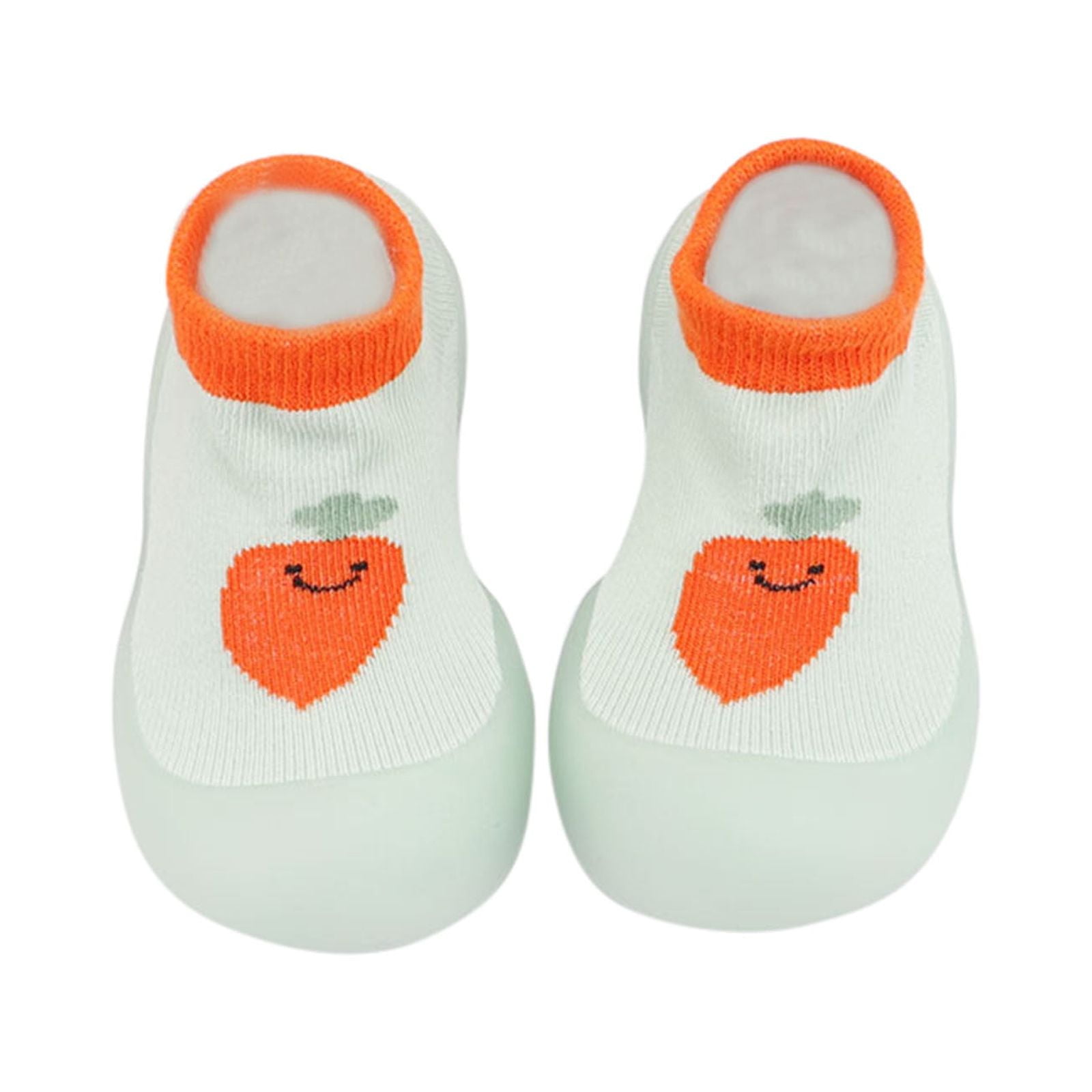 Rovga Baby First Shoes For Girls Boys Solid Color Cute Walkers Fruit ...