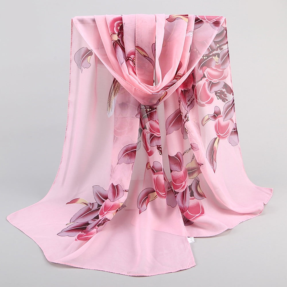 Rovga Beautiful Scarfs For Women Ladies Fashion Jacquard Cotton ...