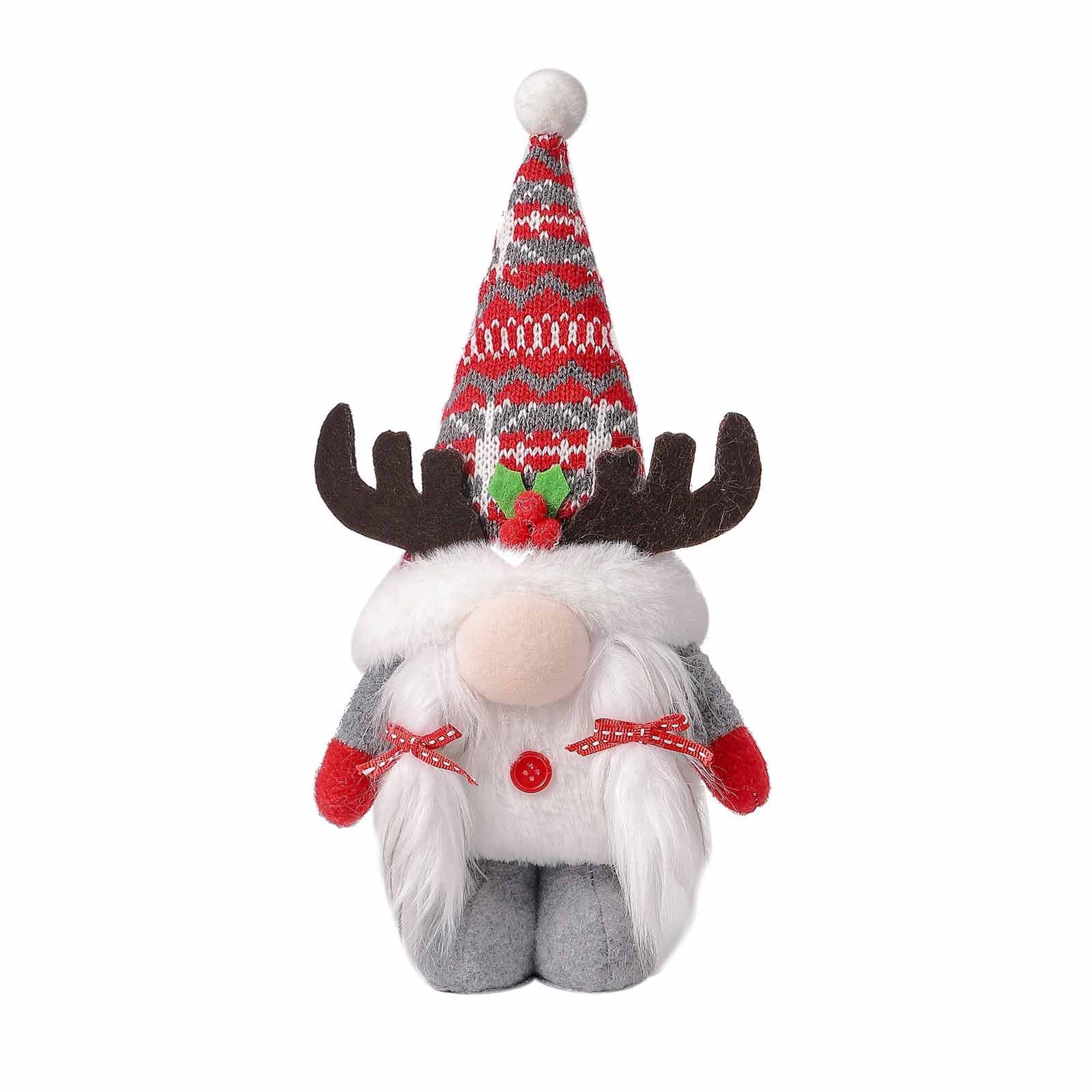 Rovga Christmas Decorations New Standing Cartoon Reindeer Style ...