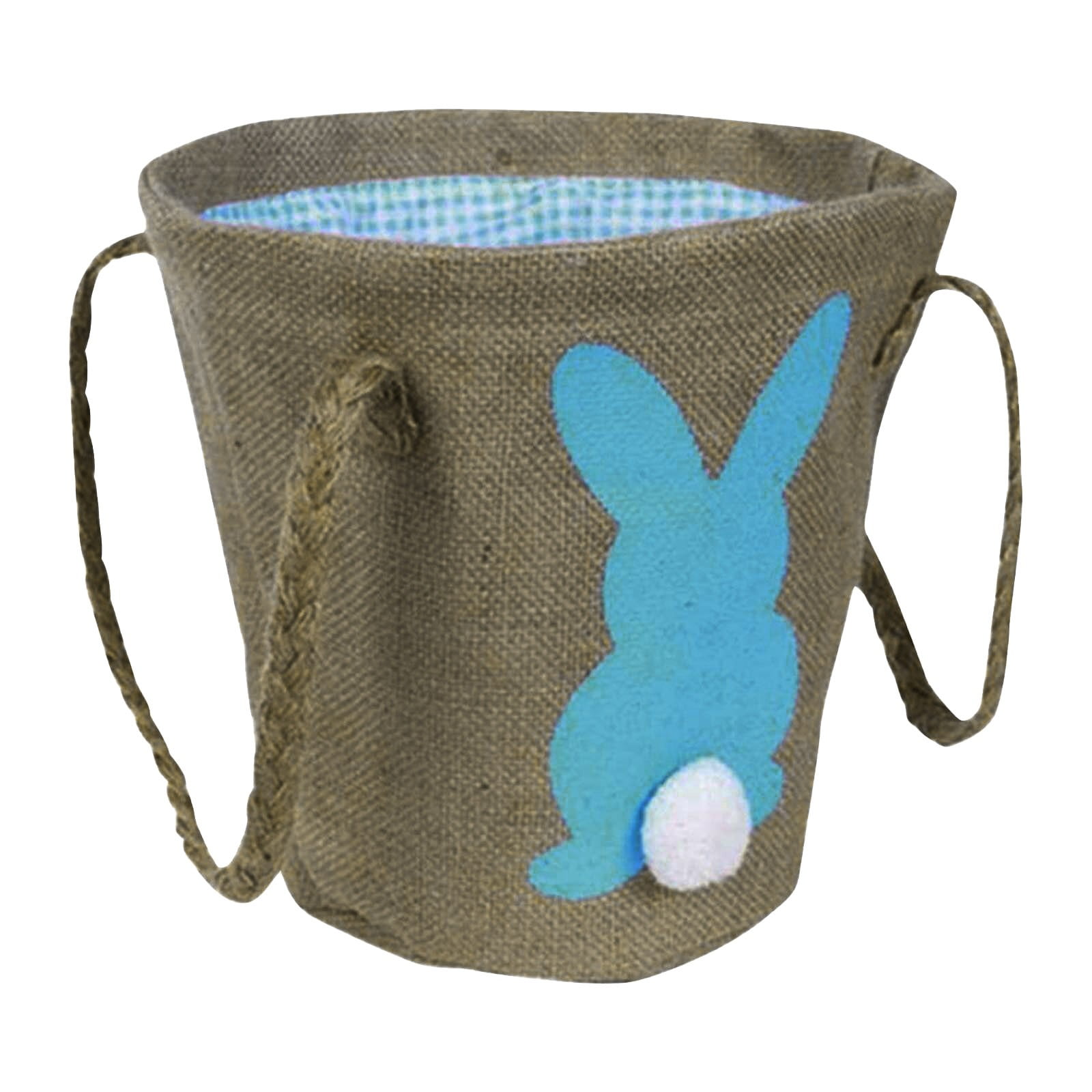 Rovga Cute Easter Rabbit Cloth Basket Candy Eggs Buckets Party ...