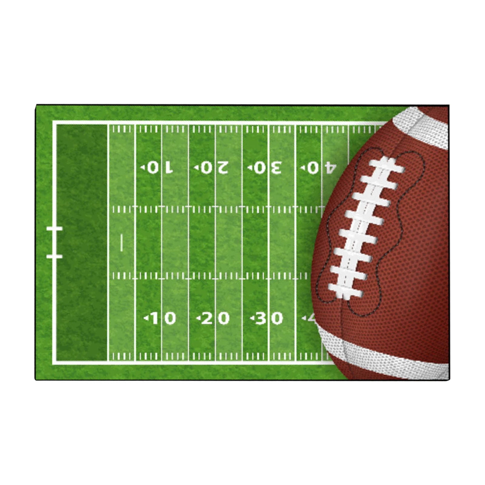 Rovga Doormats Sports Area Carpets Retro American Football Field And ...