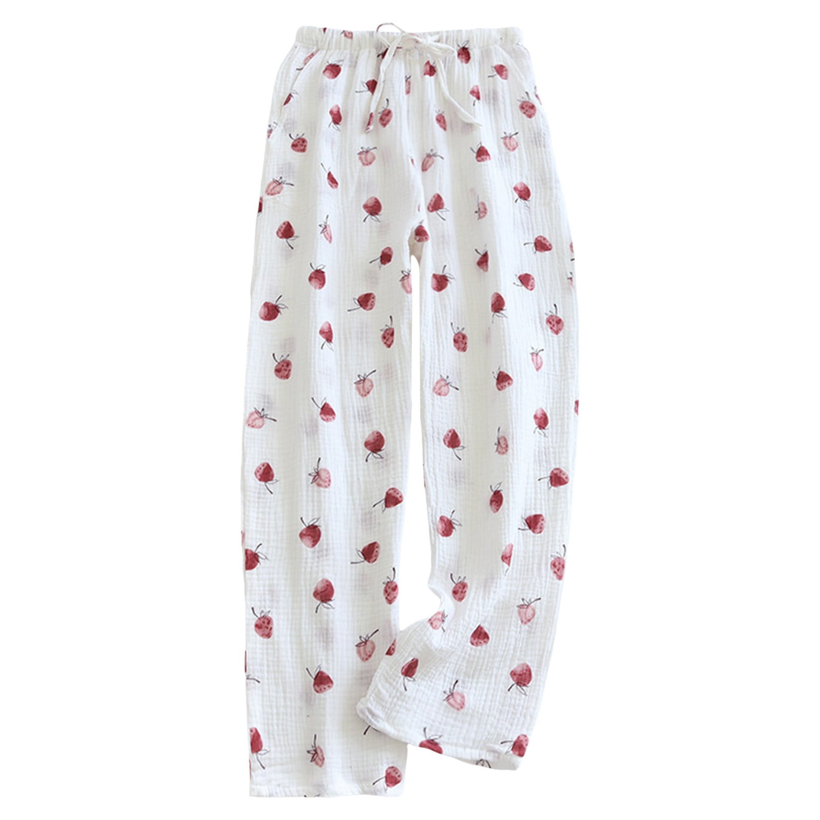 Rovga Four Seasons Thin Soft Double Seersucker Air Conditioning Pants ...