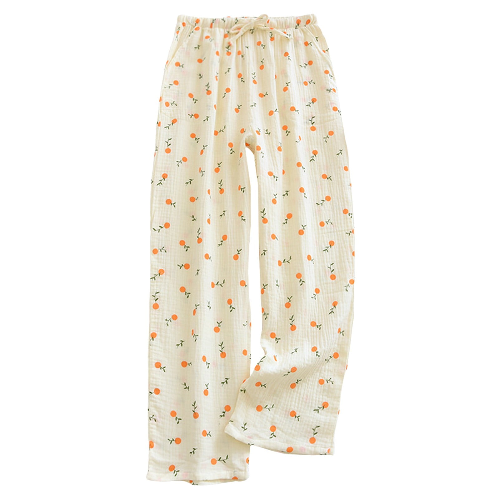 Rovga Four Seasons Thin Soft Double Seersucker Air Conditioning Pants ...