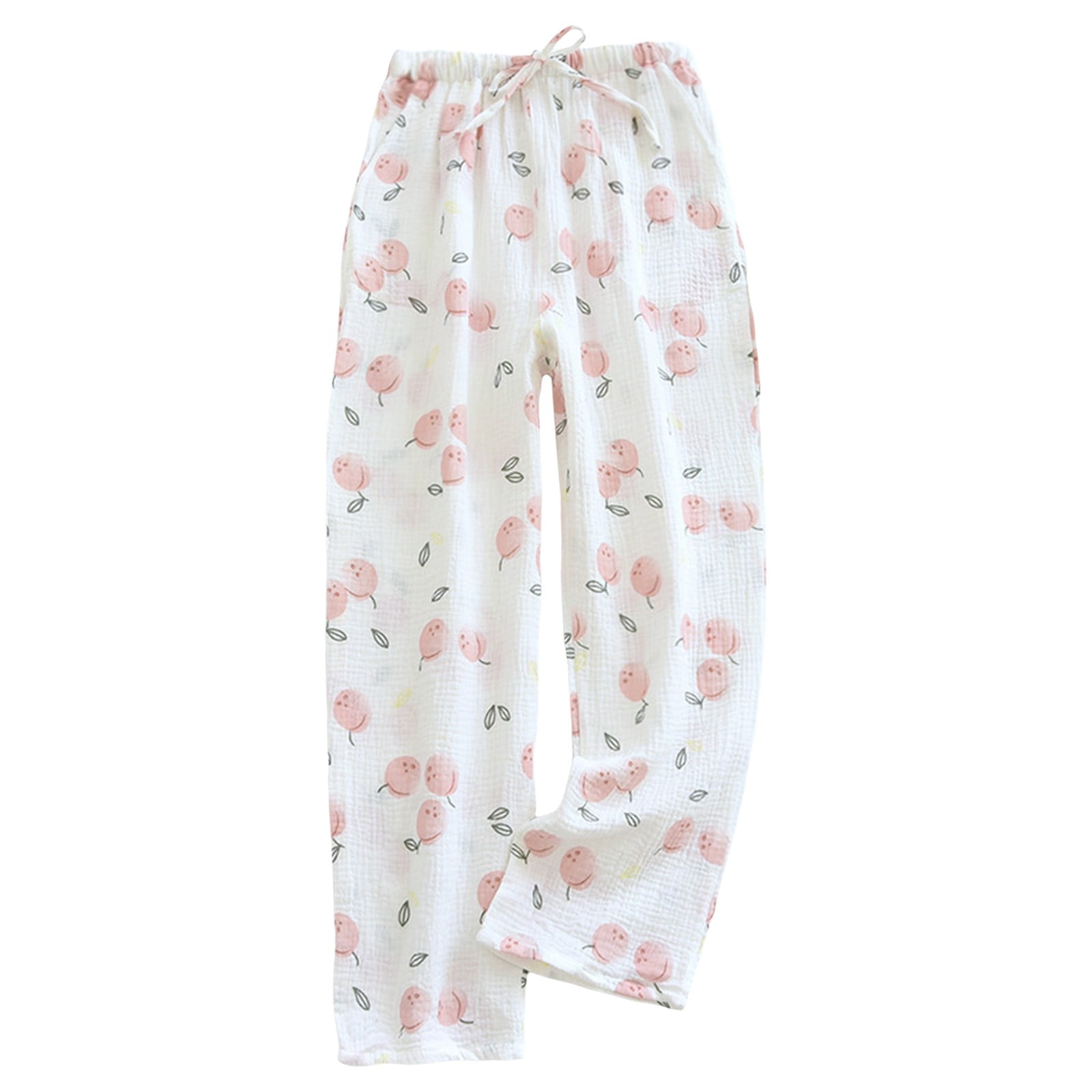 Rovga Four Seasons Thin Soft Double Seersucker Air Conditioning Pants ...