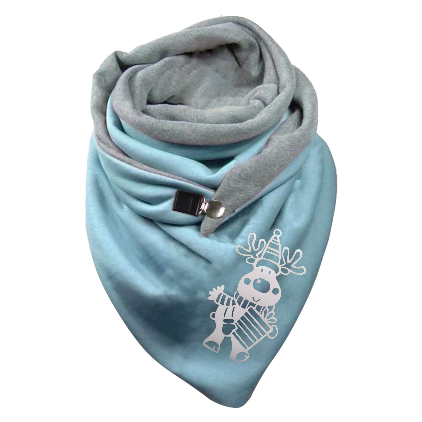 Rovga Hair Scarf For Women Retro Print Bohemian Scarf Shawl Triangle ...