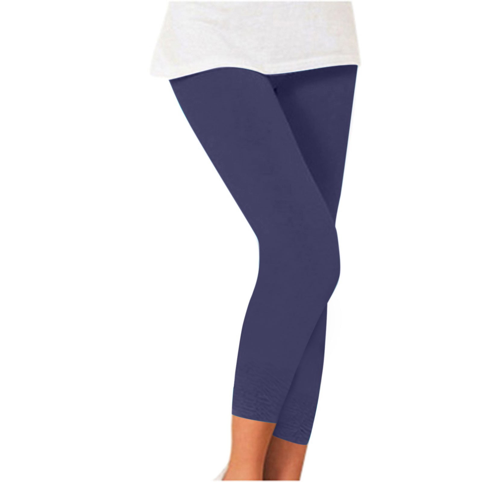 Rovga Leggings Easter Day Bunny Print Compression Tights Slim Leg Yoga ...