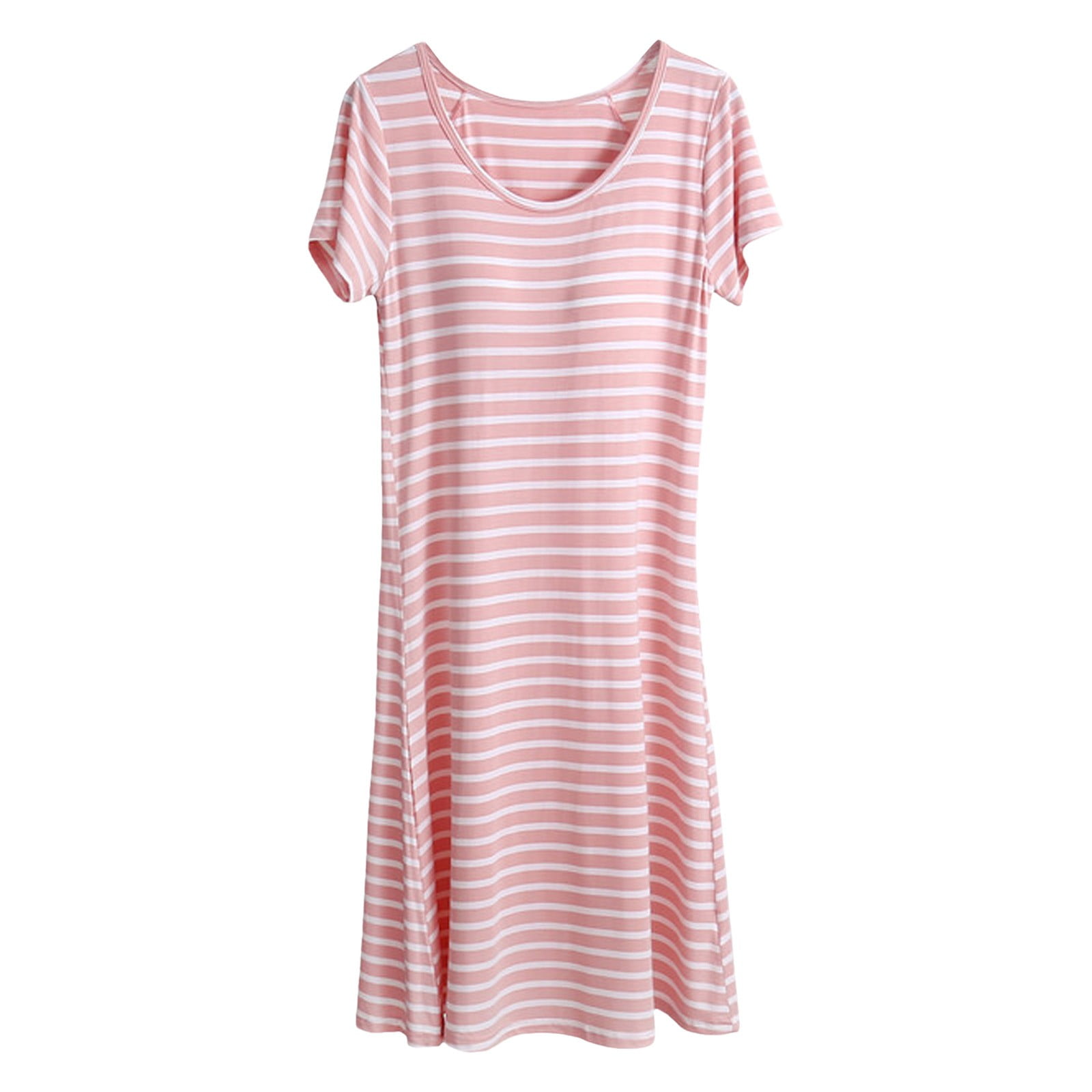 Rovga Plus Size Pajamas For Women Set Lady Summer Striped Design Colors ...