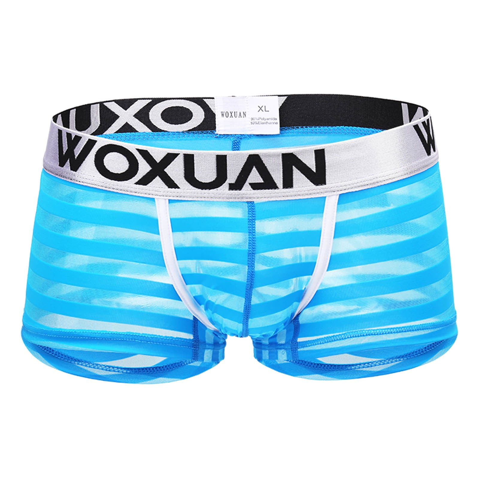 Rovga Underwaer For Mens Thin Non Marking Mesh Transparent Sheer Sexy ...