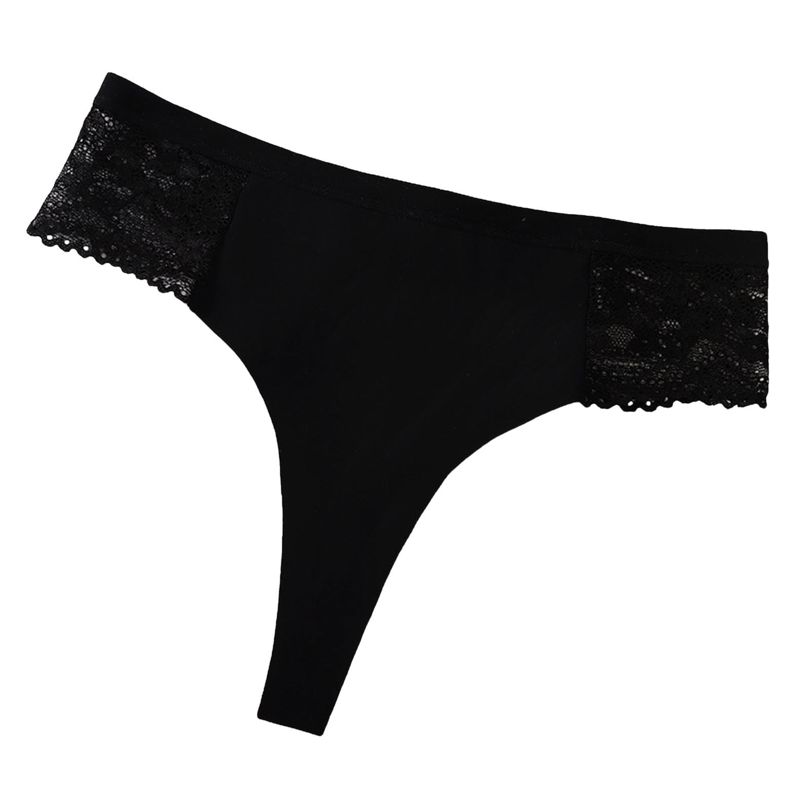 Rovga Underwear Lace Briefs Women Comfortable Cotton Seamless Ice Silk ...
